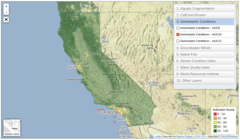 Impervious Surface: Geomorphic Condition | Sustainability Indicators